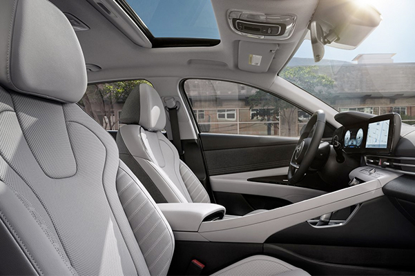 2022 elantra hybrid store